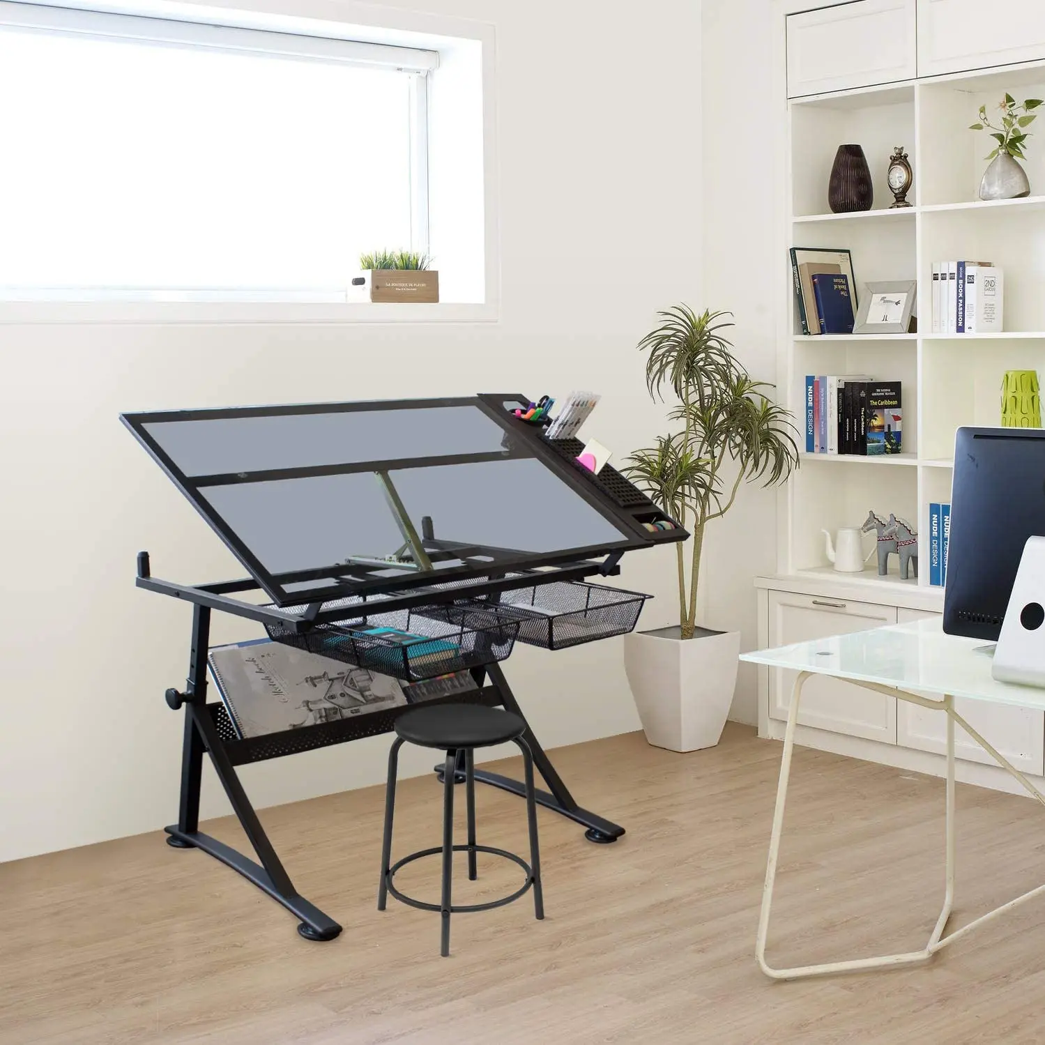 Adjustable Drawing A1 Drafting Table - Perfect for Students