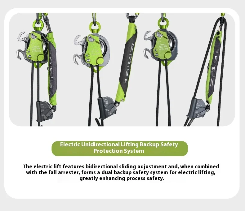 Xinda Electric Ascender Kit - Durable Fall Protection Equipment for ...