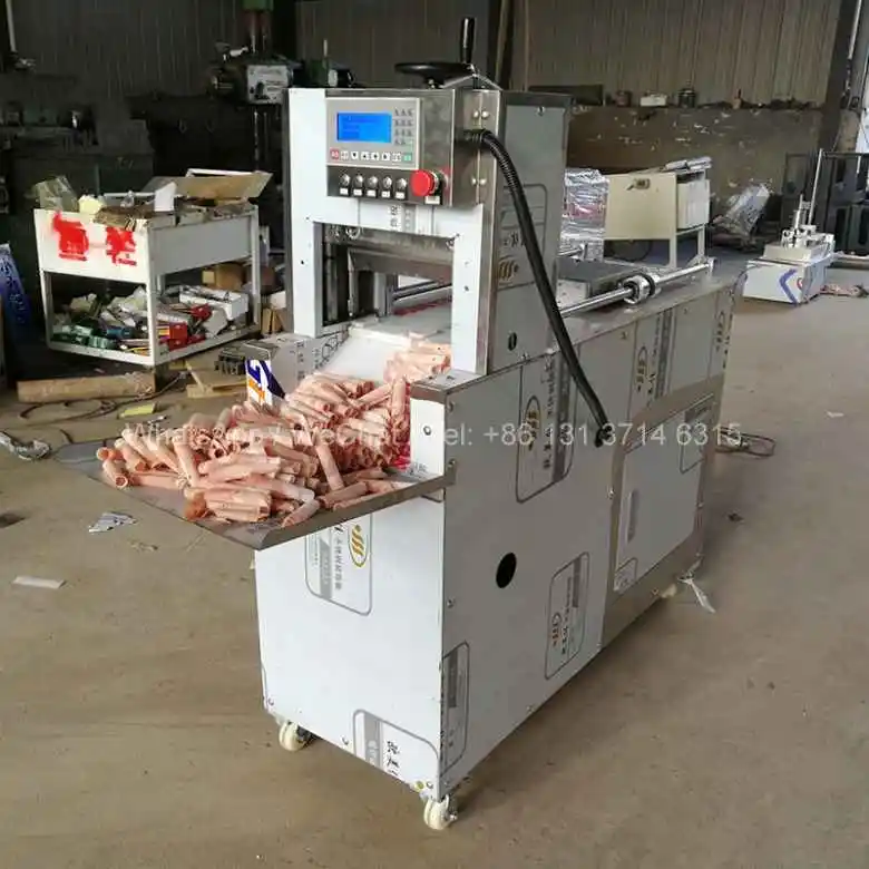 13inch Fully Automatic Meat Slicer Ham Slicer Cut Frozen Meat Machine ...