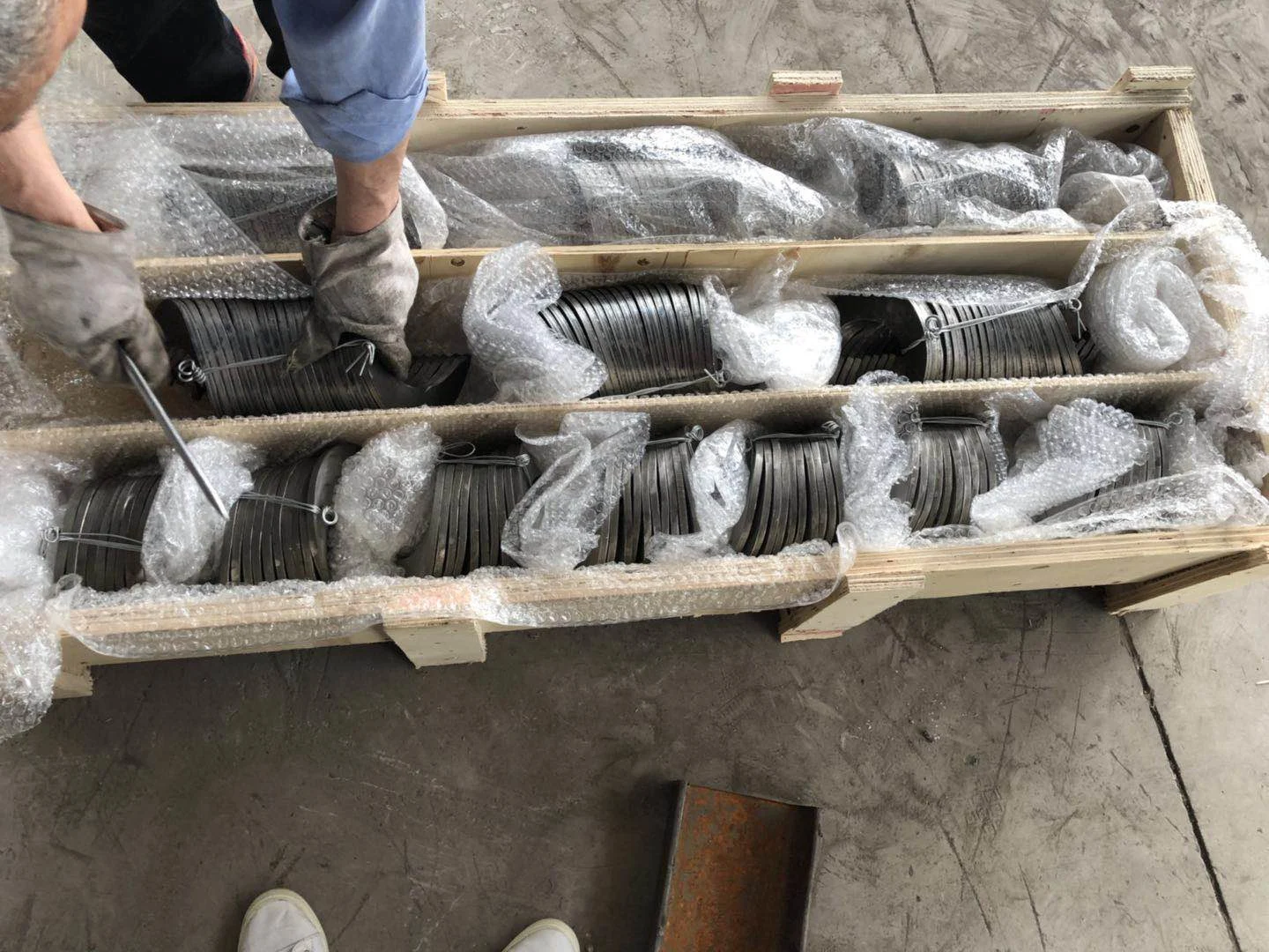 Shaftless Helicoid Screw Flight Auger for Conveyor Machines