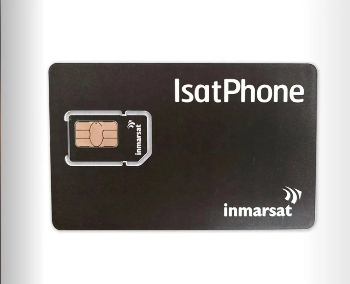 Inmarsat Isatphone Satellite Phone SIM Card - Strong Signal