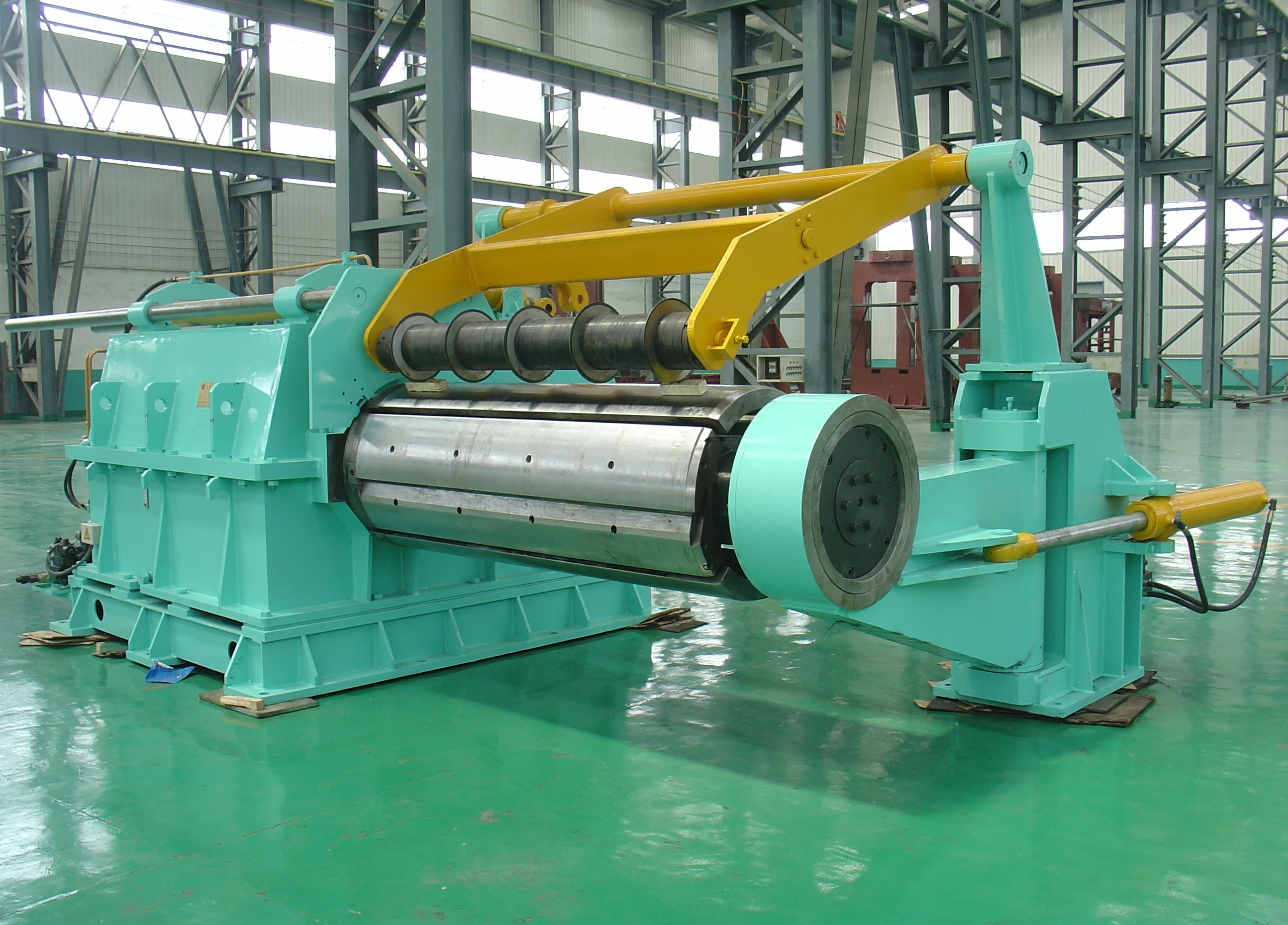 CNC Plate Uncoiling, Leveling and Slitting Production Line Hot Rolled ...