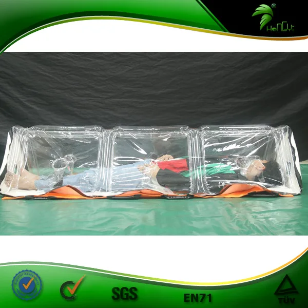 Inflatable Isolation Room, Hospital Transparent PVC Quarantine Room ...