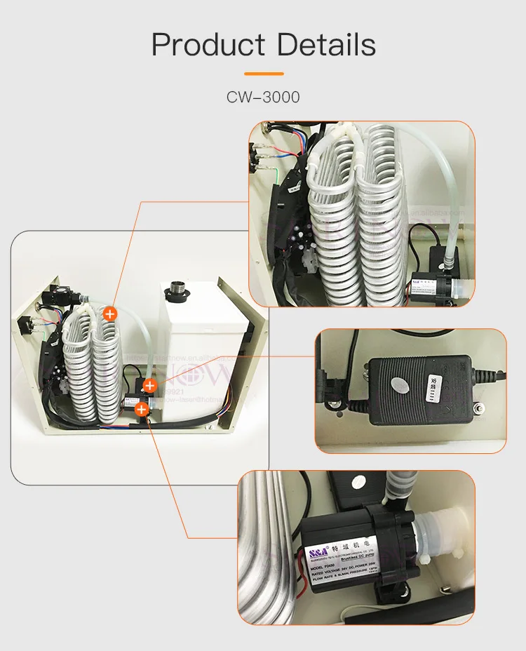 S&a Cw3000 Series Industrial Water Chiller Cw3000dg Cw3000tg Cw3000ak ...