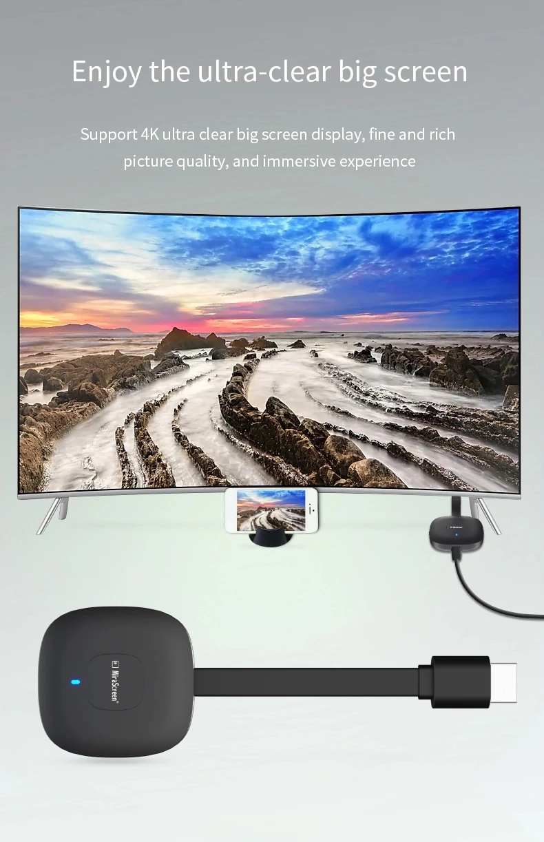 Mirascreen G18 Wireless Wifi Display Hdtv Dongle Receiver For Android ...