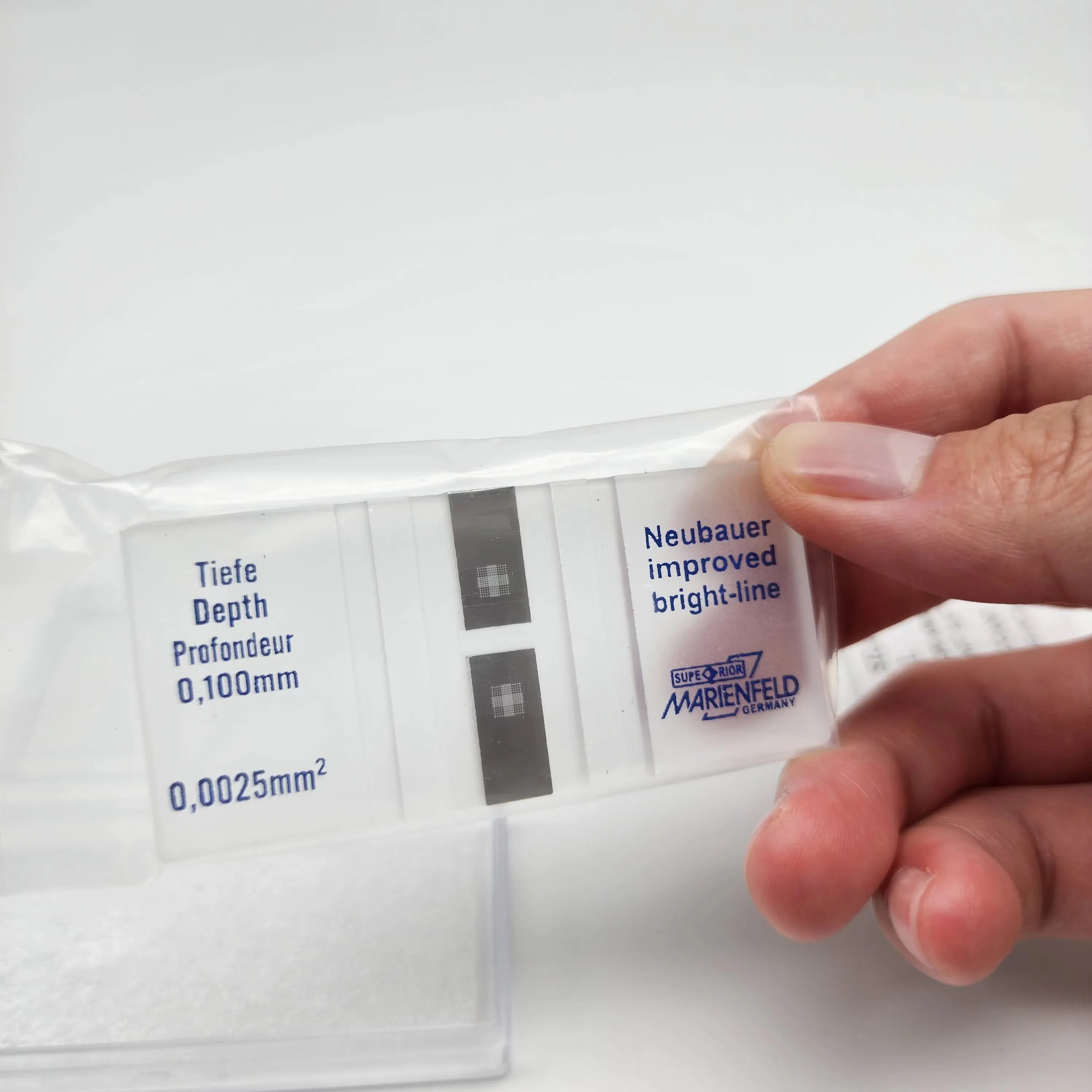 Lab Use Medical Disposable Laboratory Hemocytometer Neubauer Counting ...