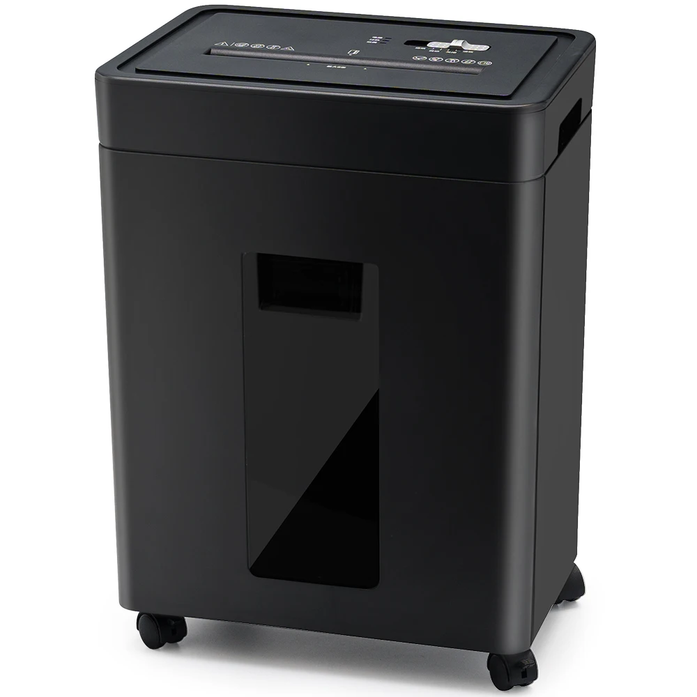 20L A4 Paper Shredder Micro Cut 2mm*12mm P5 Level 8 Sheets Applicable ...