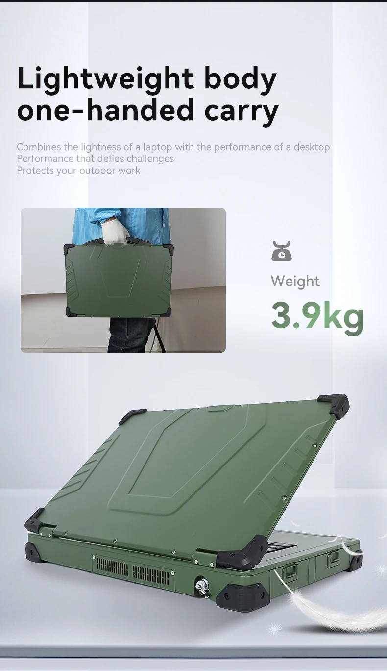 Sinsmart 15.6inch 8g+120g Rugged Laptops Industrial Notebook All In One ...