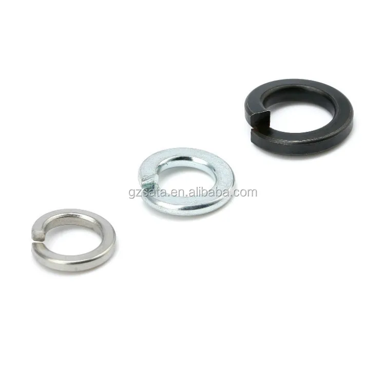 High Collar Split Helical Spring Lock Washer - Buy High Collar Helical ...