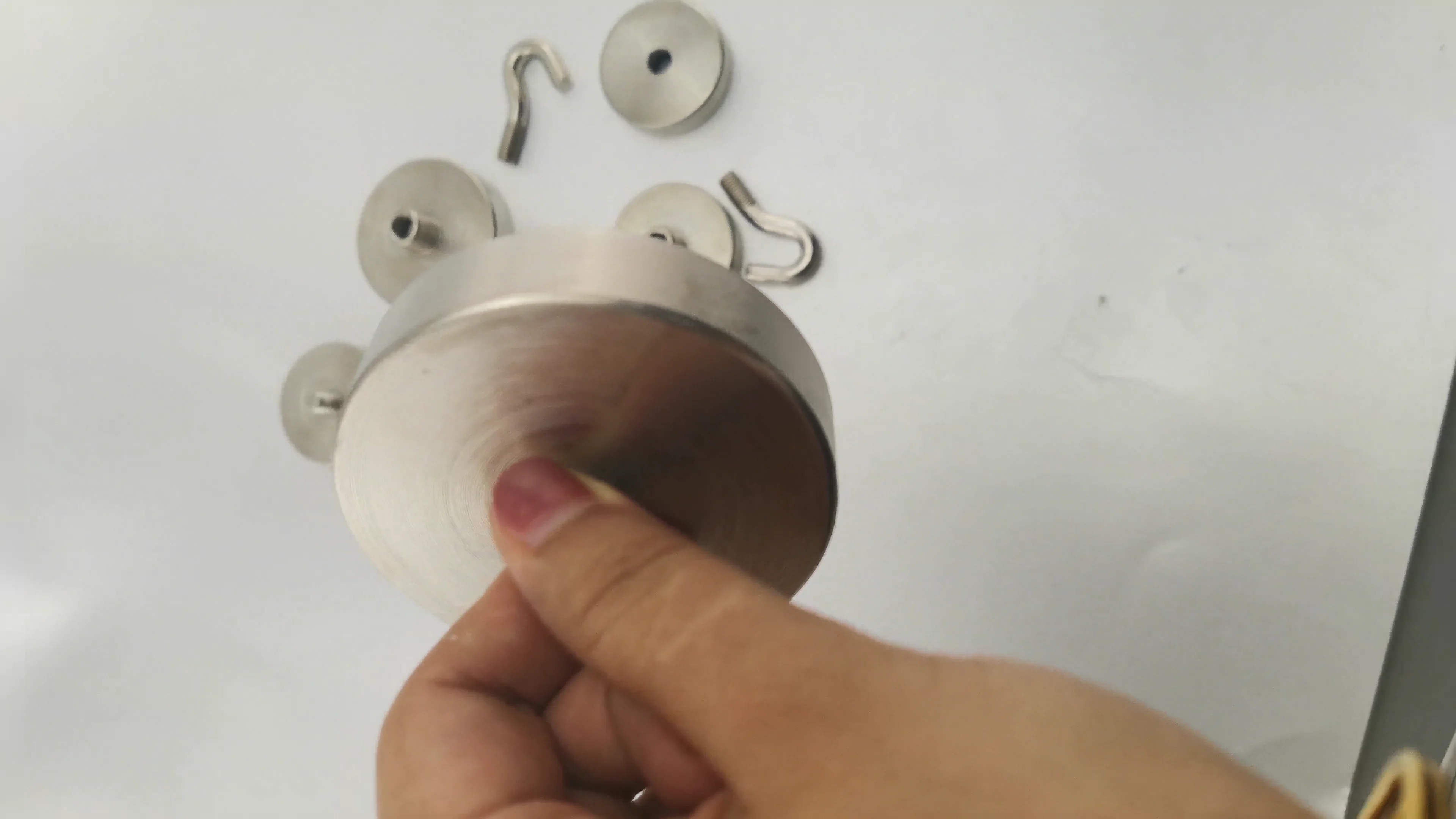 M3 M4 M5 Single Monopole Pot Neodymium Magnet With Internal Thread Male ...