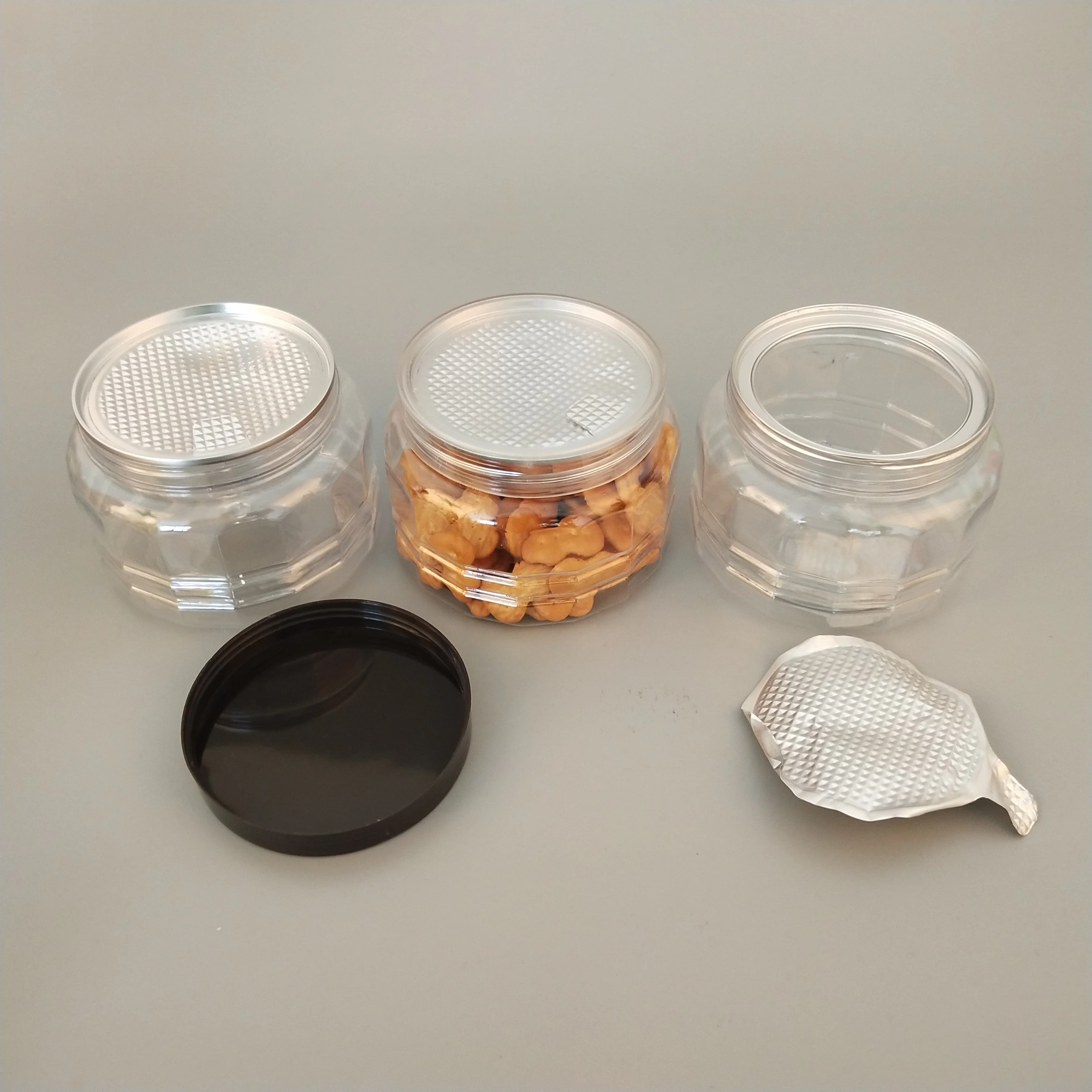 Transparent Pet Can With Aluminium Easy Open Ends For Flower Tea - Buy ...