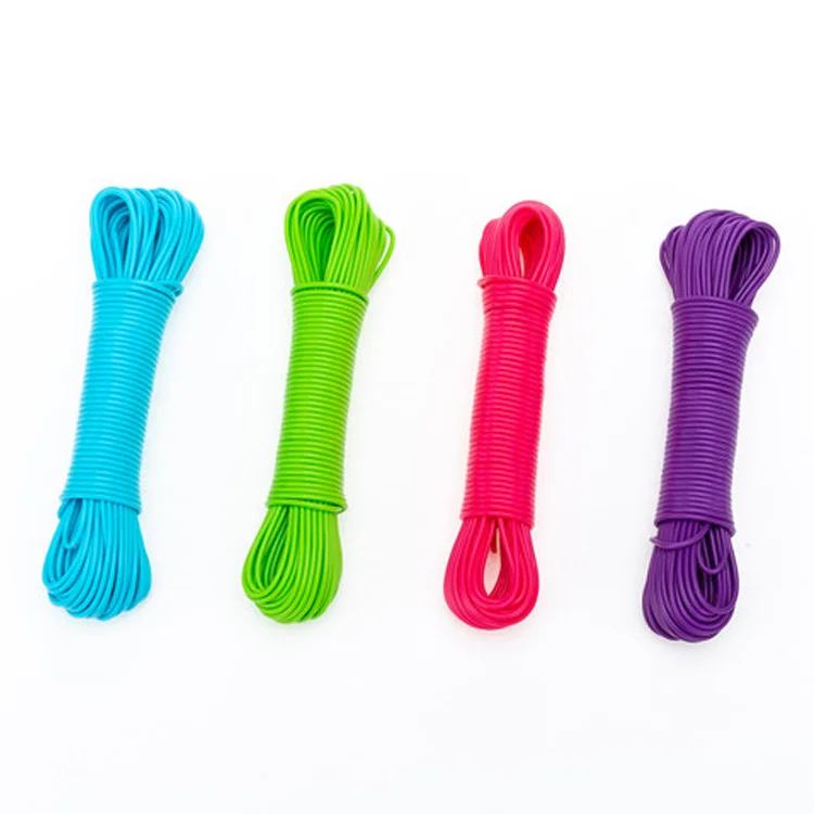 En Gros En Plein Air En Plastique Corde À Linge Pvc Corde À Linge De ...
