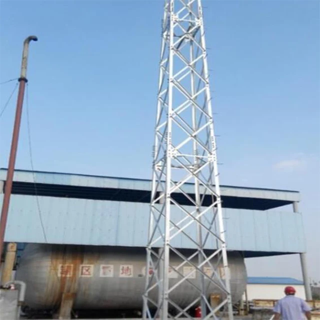 25m Square Galvanized Portable Lightning Protection for Steel Structure