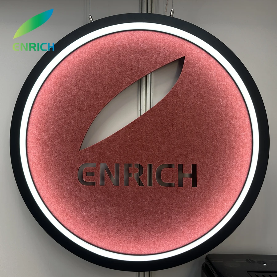 Acoustic Panel LED Circular Pendant Light - UGR