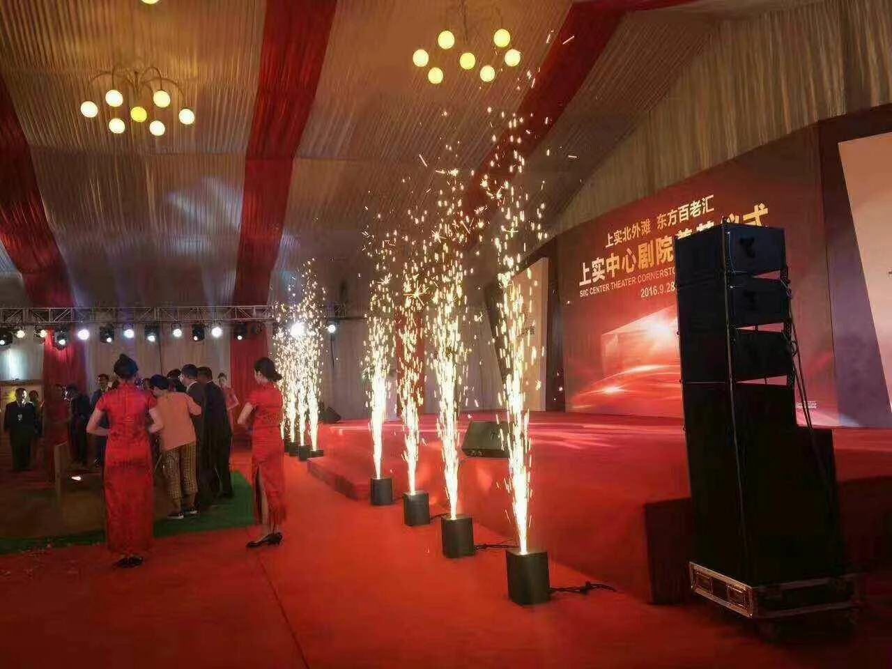 Sparkler Machine Mini Machine Party Wedding Indoor Bar Concert Cold ...