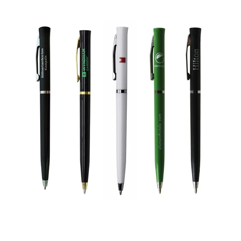 Hotel Use Promotion Plastic Black Hilton Ball Pen