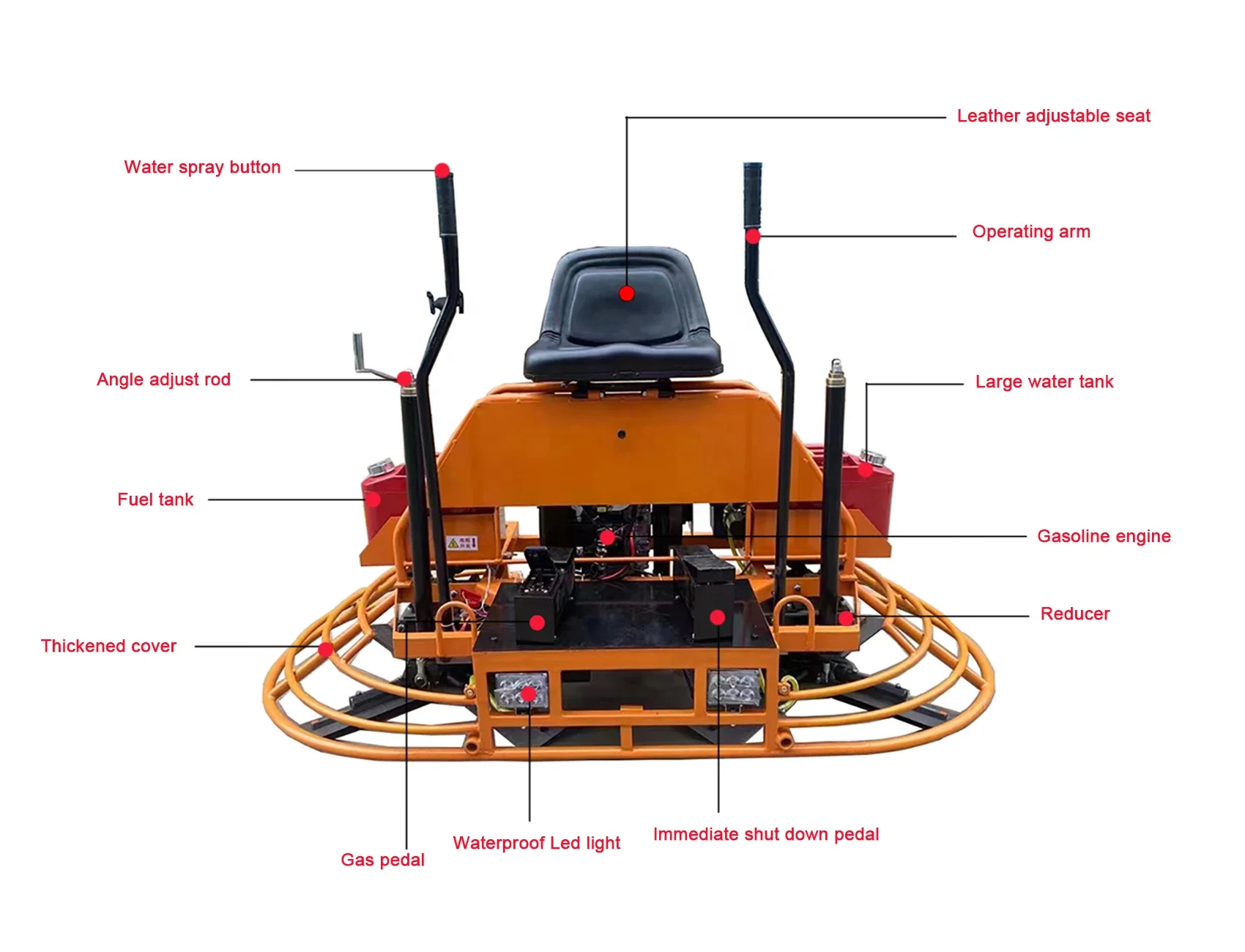 New Design Concrete Helicopter For Concrete Diameter Of Working Disc ...