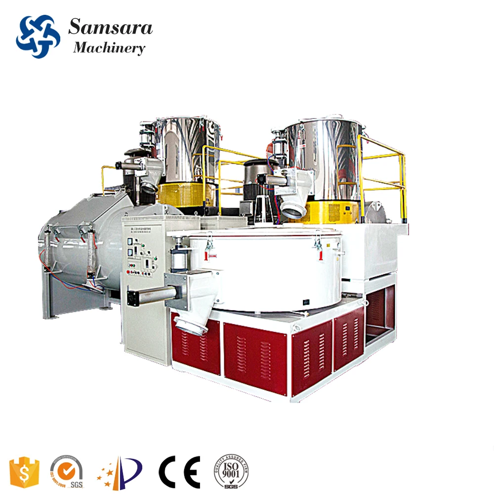 Plastic Industrial Line Pellet Turbo Resin Mixer Machine Price - Buy ...
