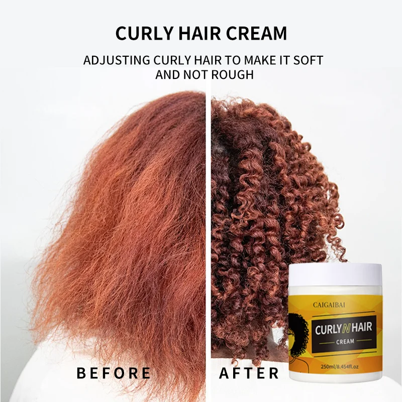 Private Label Shea Butter Curls Enhancer Enhancing Cream Hair ...