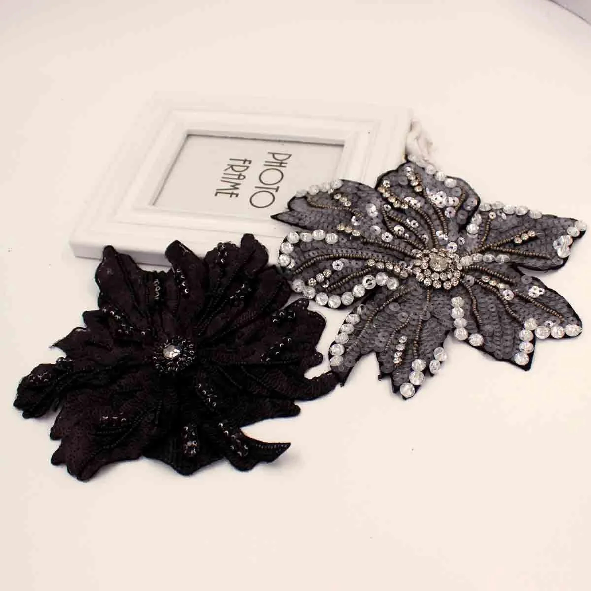 New 3D Chinoiserie Han Dynasty Beading Rhinestone Cloth Patch Corsage ...