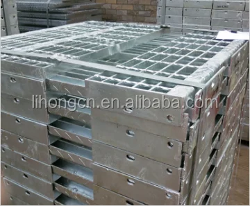 Galvanized 19w4 Bar Grating Galvanized Ms Steel Floor Grating Panels ...