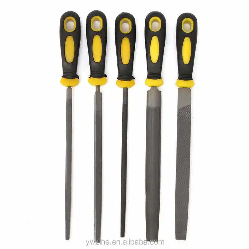 5pcs/set 8 Inch Engineer Metal File - Assorted Shapes