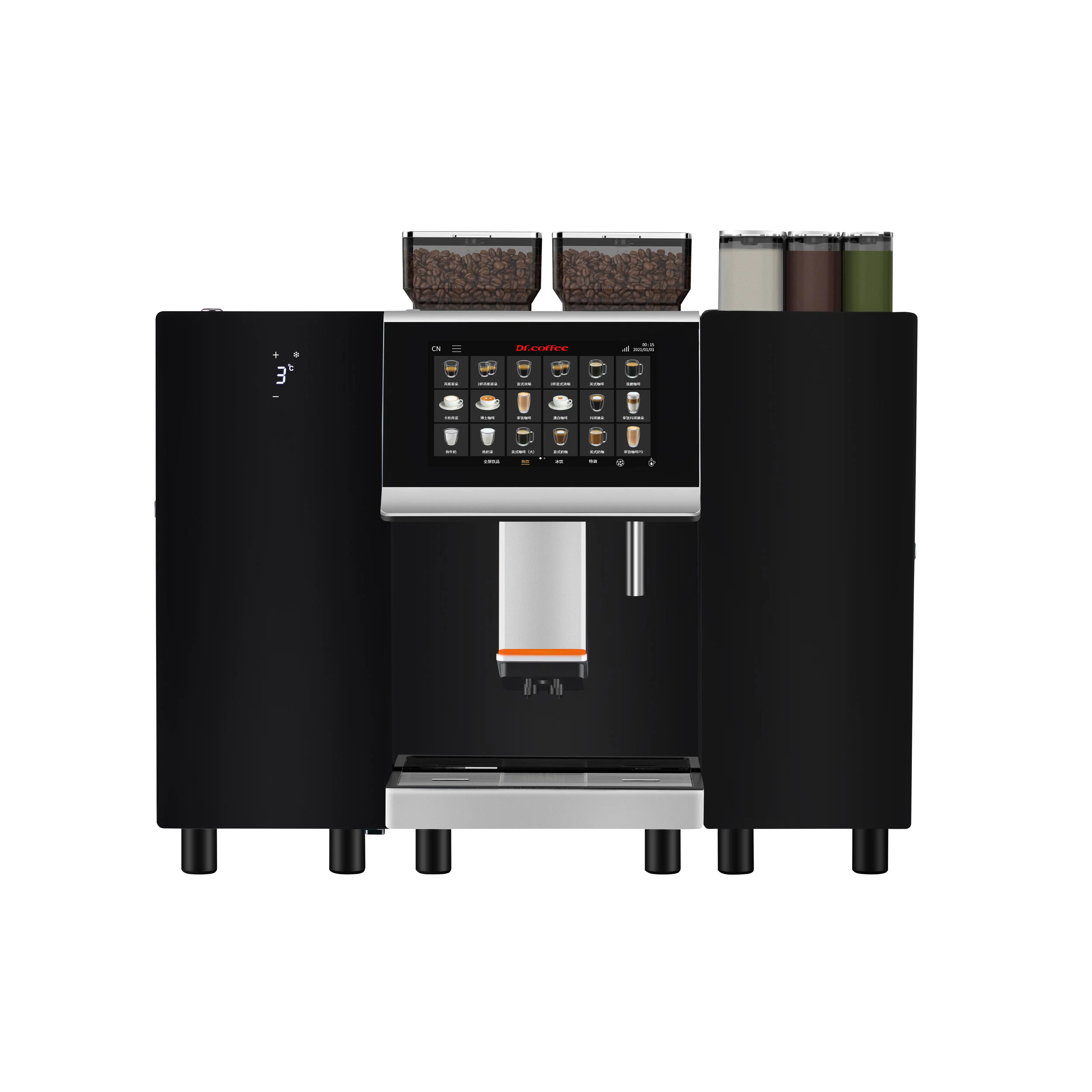 Dr.coffee F22 - High Quality Black Fully Automatic Coffee Machine for ...
