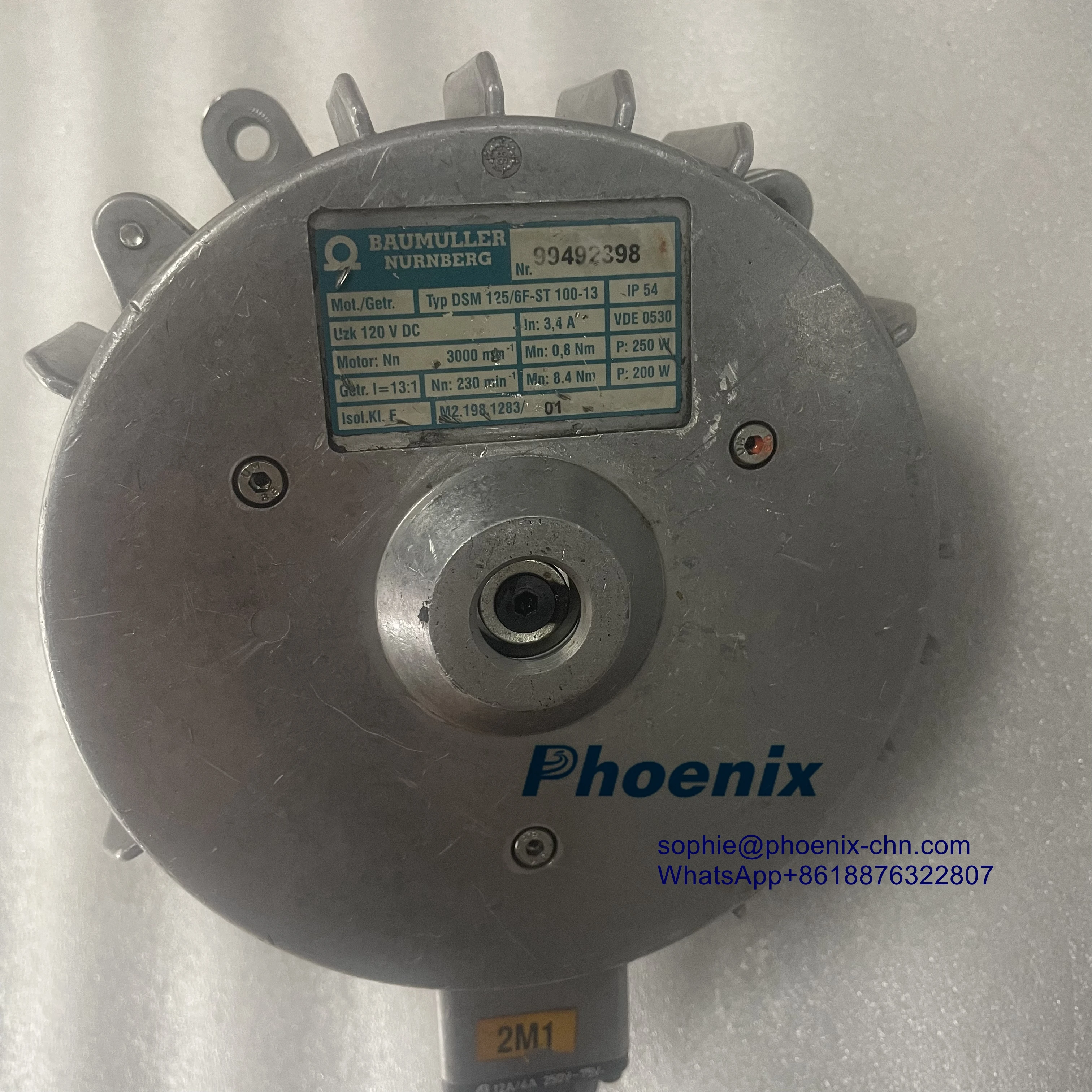 Original Dampening Water Roller Motor for Heidelberg SM74
