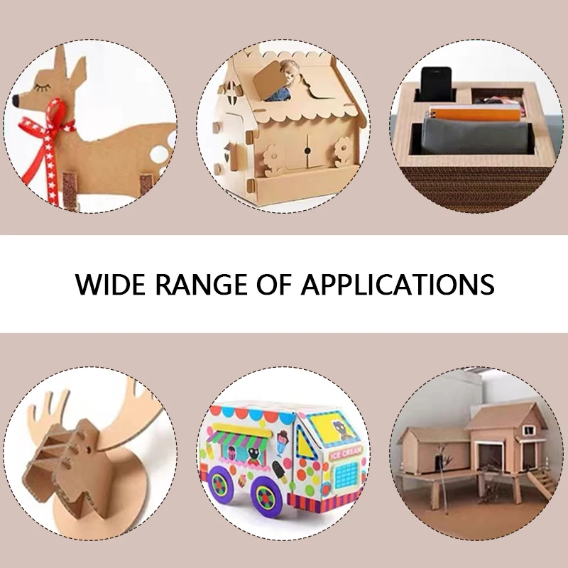 Custom Corrugated Cardboard for Crafts, Packing & Shipping