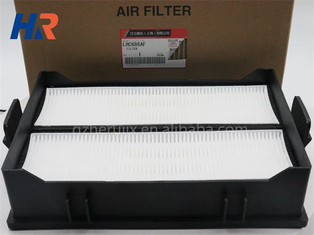 Original Excavator Air Conditioning Filter Element Lhc686af For Zx200 ...