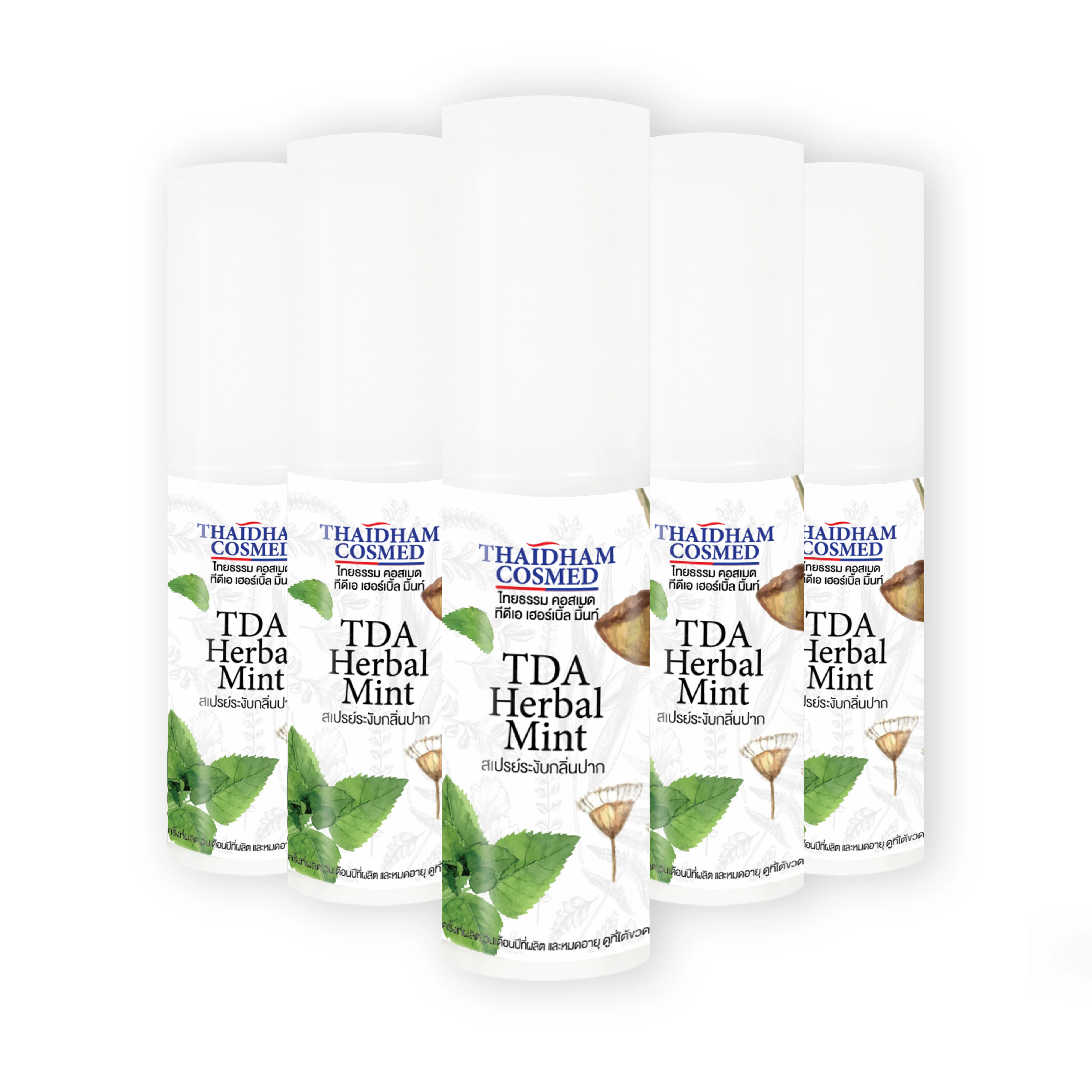 Mint Spray Oral Care Thai Premium Herbal Mouth Spray Tda Herbal ...