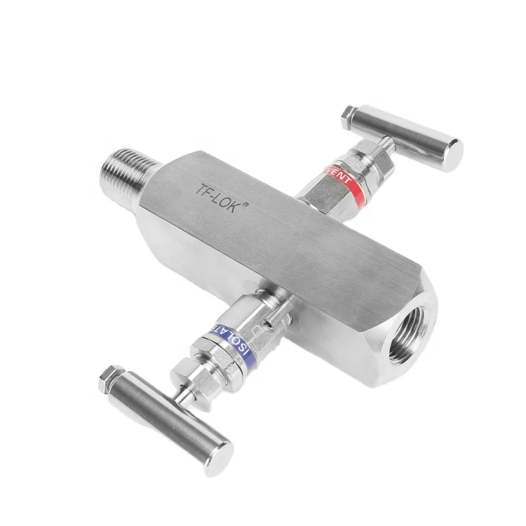 Stainless Steel Instrument Manifold Valve 1/2 Npt Female Male 6000psi 2 ...