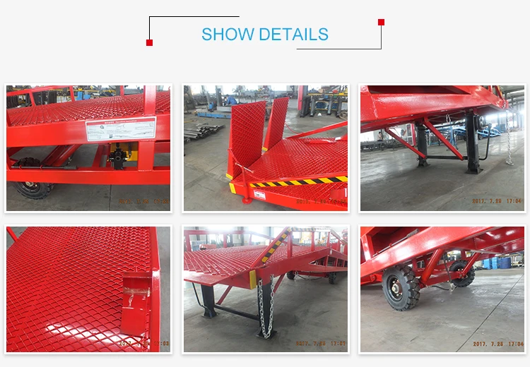 Mobile Loading Dock Ramp Container Ramp For Forklift - Buy Mobile ...