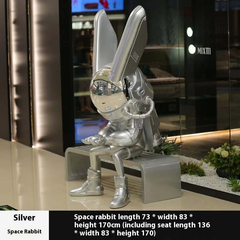 Cyber Celebrous Moonlight Rabbit Big Space Rabbit Ornaments ...