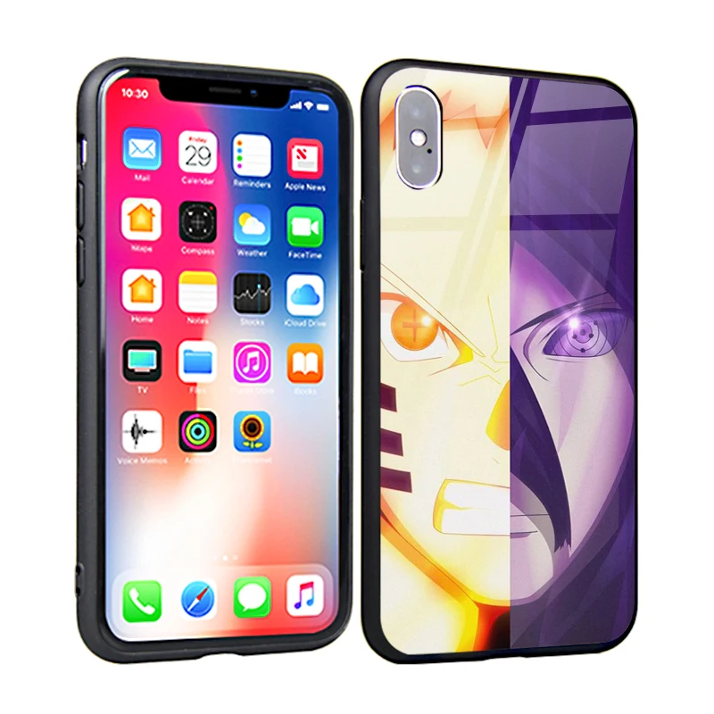 Custom Print Anime Naruto Phone Case For Iphone 12 11 Pro Xr Xs Max ...