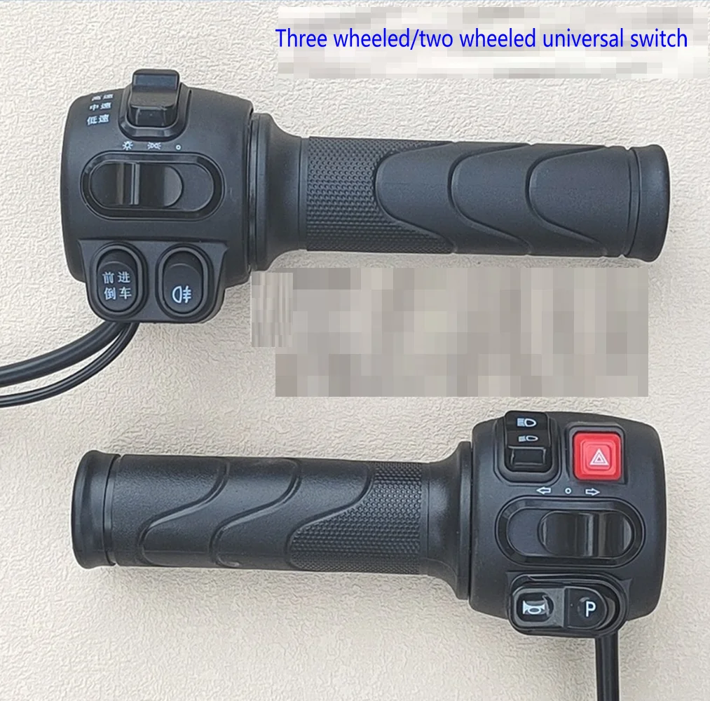 Electric Tricycle Speed Control Throttle+integrated Switch Assembly ...