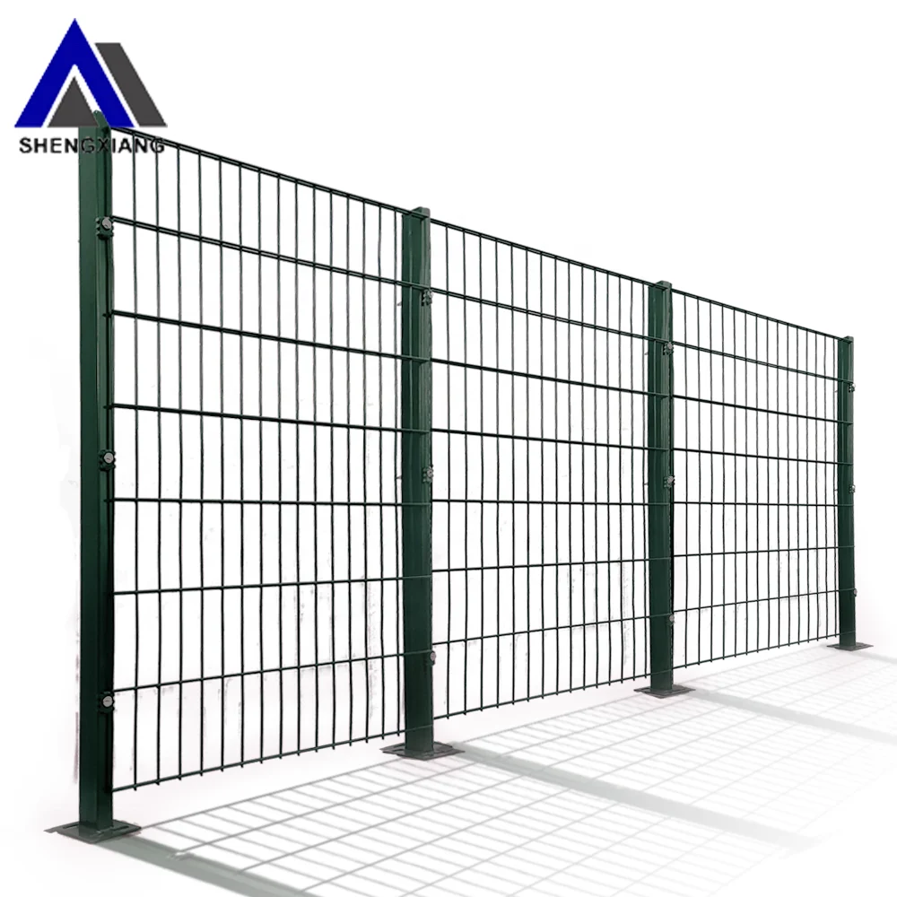 868 Two Bars Twin Double Wire Mesh Fence Double Galvanized Welded Wire ...