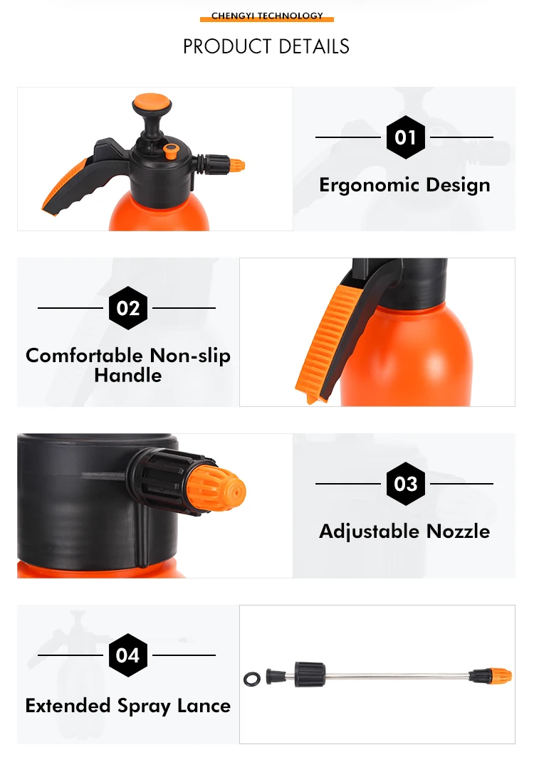 Hand Held 2 Liter Mini Water Pulverizador Spray Pump Sprayer Bottle For ...