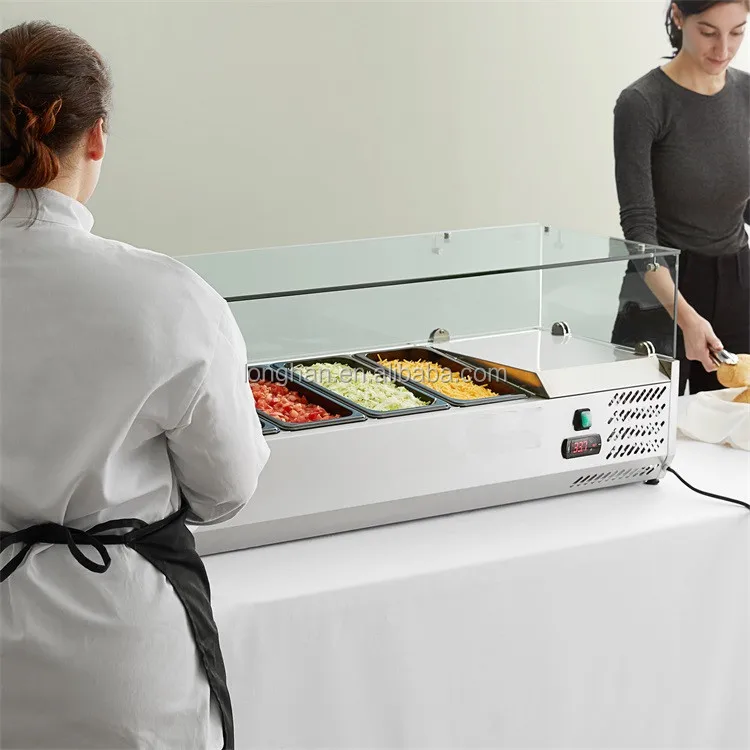 VRX1500 Table Top Salad Bar Counter Cooler - Snowland