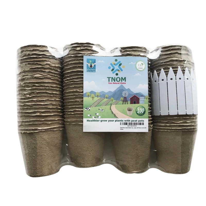 Paper Seedling Tray/ Plant Seed Pot/organic Biodegradable Seedling Pots ...