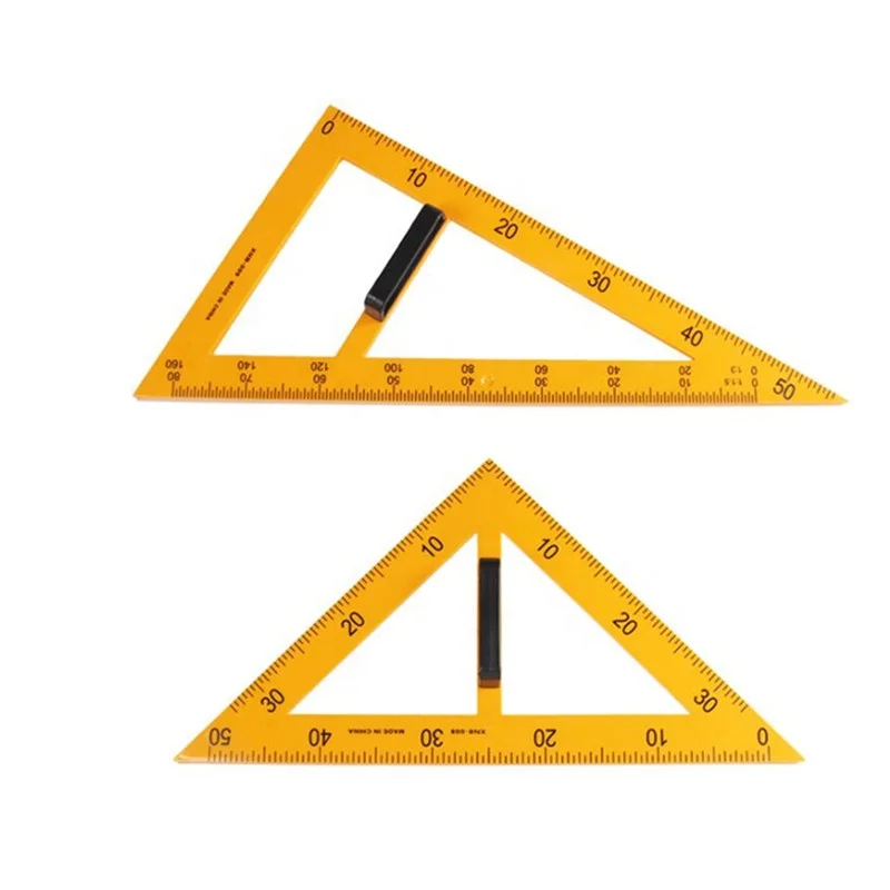 Math Measurement Big Compasses Protractor Triangle Ruler Plastic ...