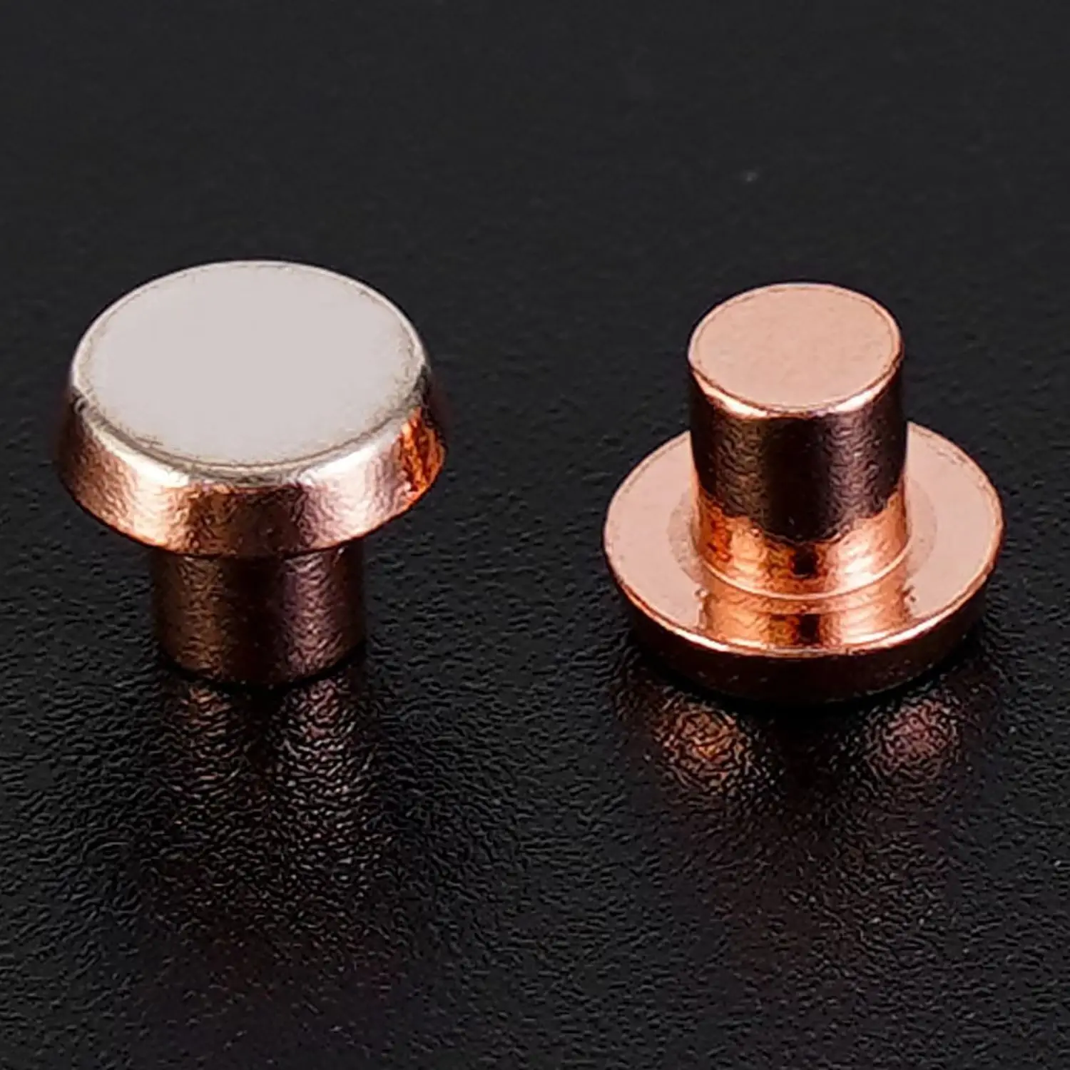 Silver Bimetal Rivet Contact For Power Switch 20a - Buy Contact Rivet ...