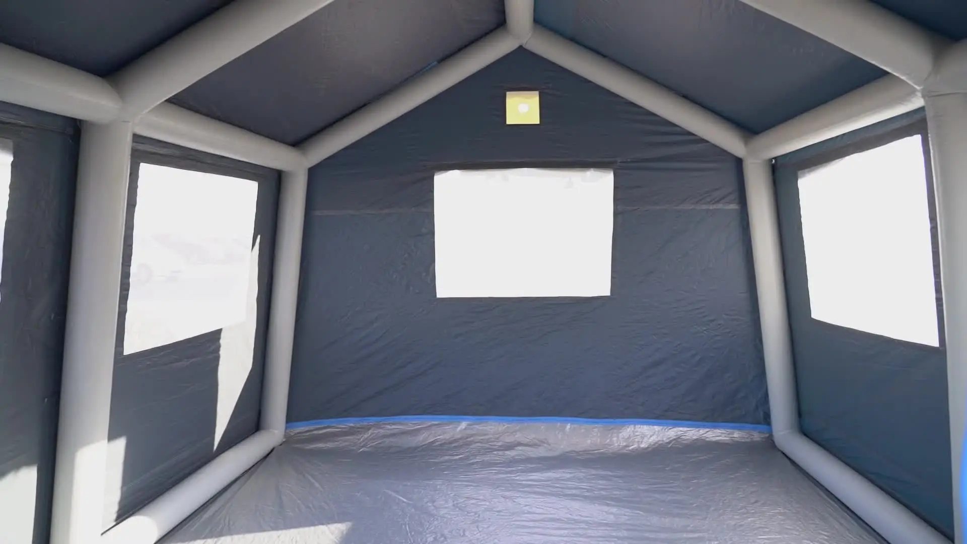 Qx Air Tent Camping Outdoor Inflatable Bubble Camping Tent For 8 Person ...