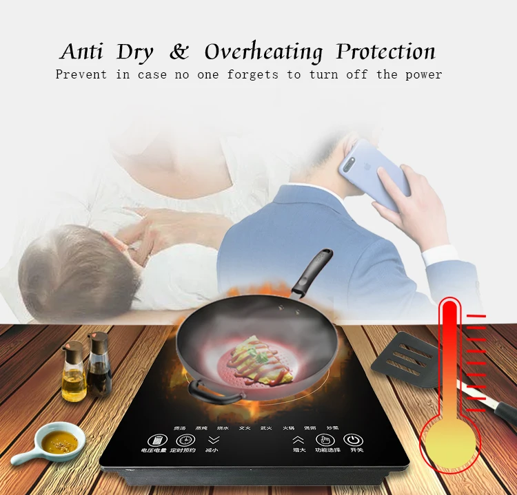 Alpha Electric Chula Stove - High Power Induction Cooktop