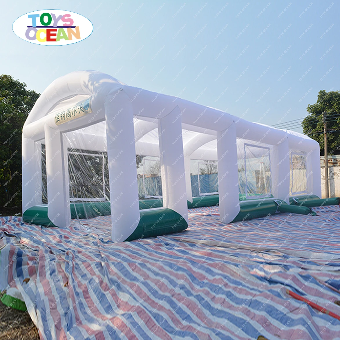 White Outdoor Inflatable Cube Dome Party Tent - Buy Inflatable Dome ...