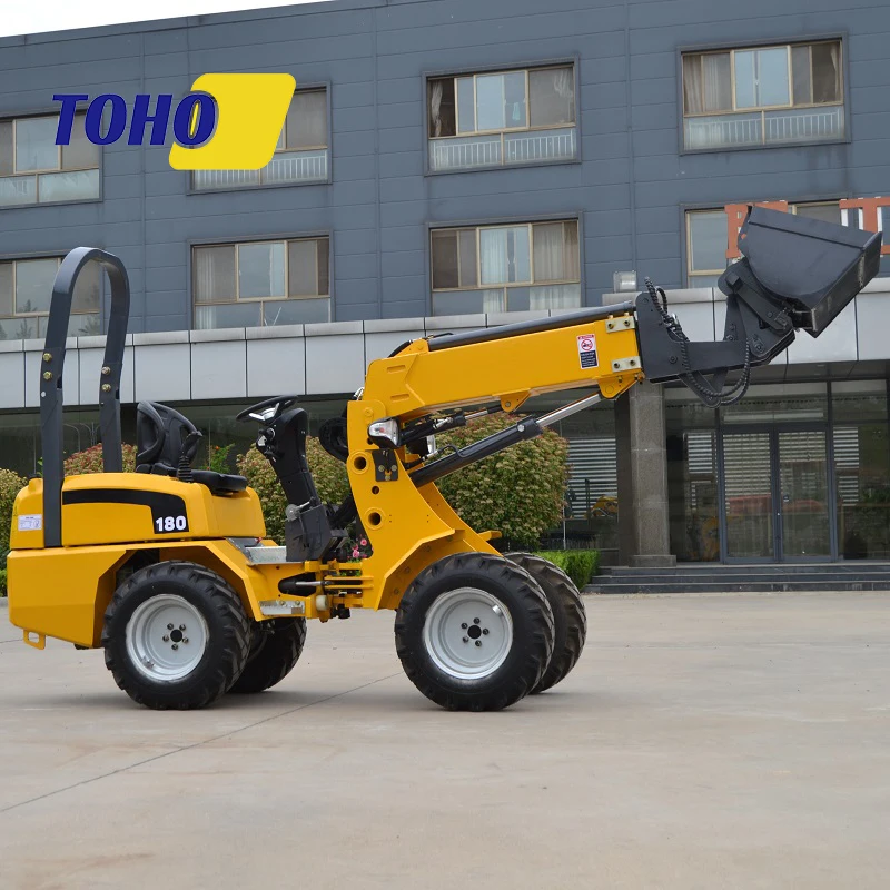 Efficient Earthmoving with 1 Ton Wheel Loaders from China