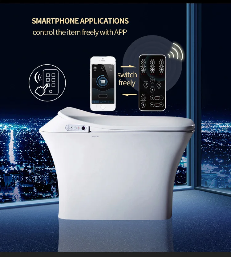 Arrow Brand Heating Toilet Seat,Toilet Smart,Modern Tankless ...