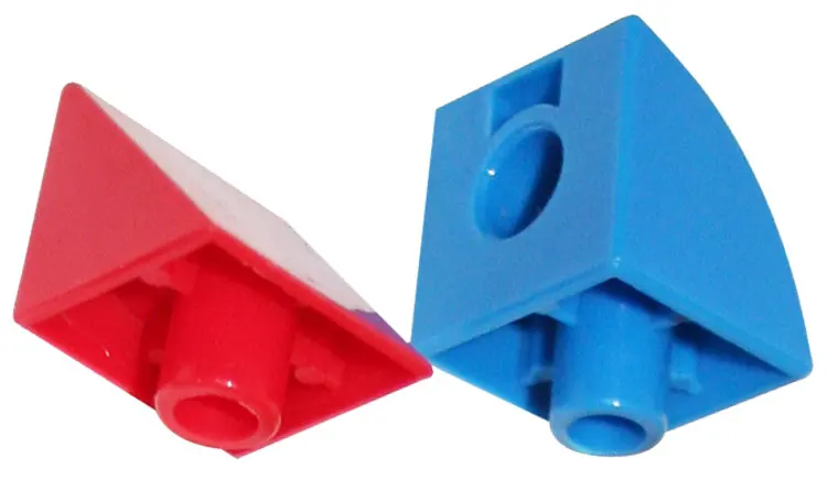 360 Pcs Learning Resource Plastic Math Cubes & Triangles