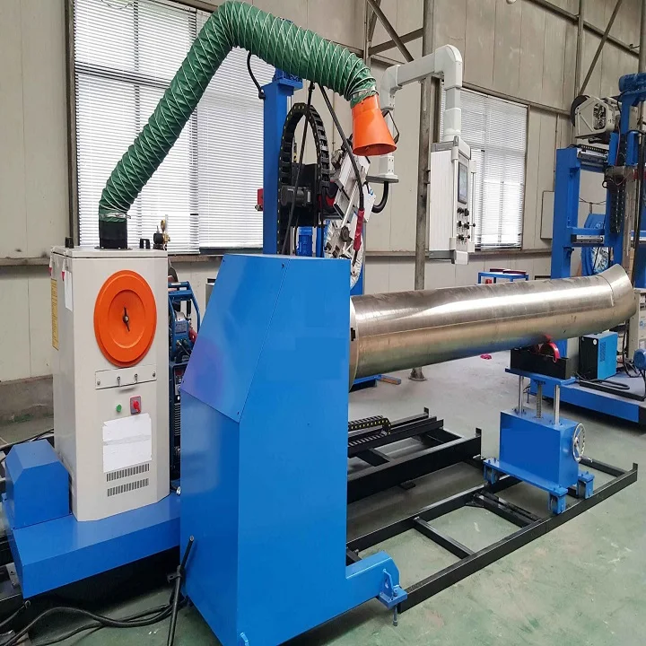 Automatic Pipe And Flanges Welding Machine For Mig Welding Station On ...
