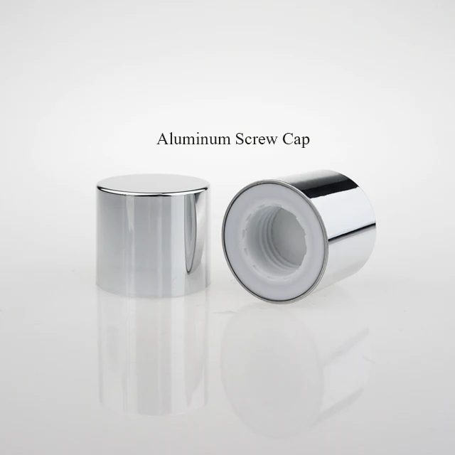 Custom 24mm Rose Gold Plastic Cosmetic Bottle Caps 24/410 Screw Cap
